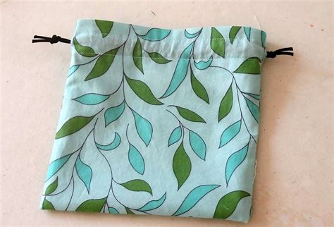 better lined drawstring bag tutorial ~ free