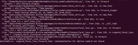 Cuda Memory Issue · Issue 188 · Mit Han Labbevfusion · Github