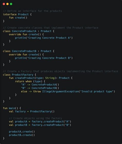 Learn About Factory Design Pattern In Kotlin Muhammad Sayed Posted On