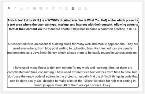10 Best And Open Source Rich Text Editors For React Applications 2025