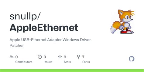 Github Snullp Appleethernet Apple Usb Ethernet Adapter Windows Driver Patcher
