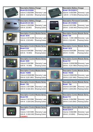 Generator Spare Parts Catalogue PDF