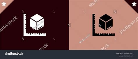 Cube Scale Arrows Scalability Concept Icon Stock Vector Royalty Free