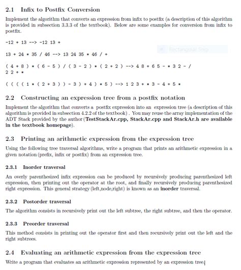 Solved Given An Arithmetic Expression In Infix Or Postfix Chegg