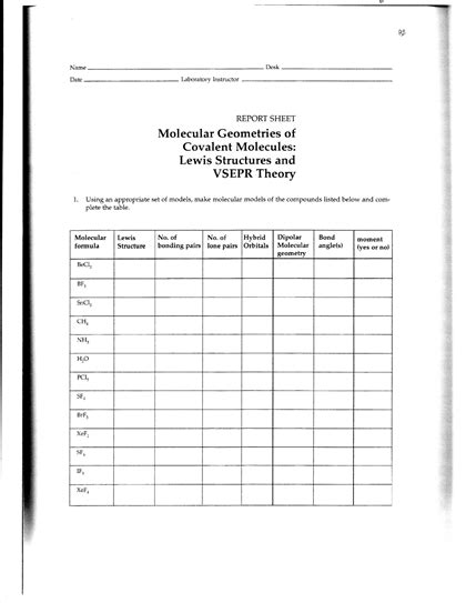 Solved Using An Appropriate Set Models Make Molecular