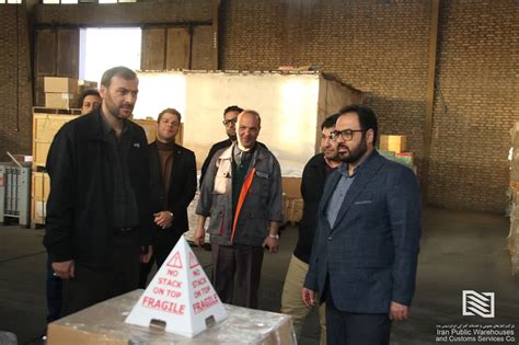 بازدید سرپرست شرکت انبارهای عمومی و خدمات گمرکی ایران از شرکت غرب شرکت انبارهای عمومی و خدمات