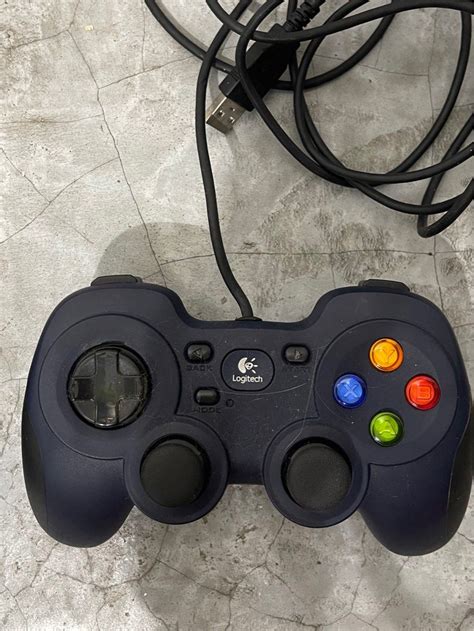 Logitech Wired Controller Video Gaming Gaming Accessories Controllers On Carousell