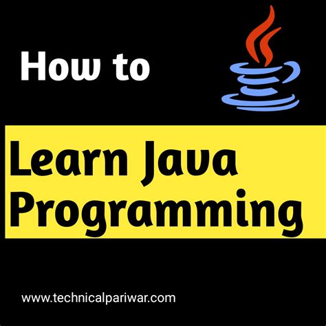 How To Learn Java Programming In Hindi Technical Pariwar