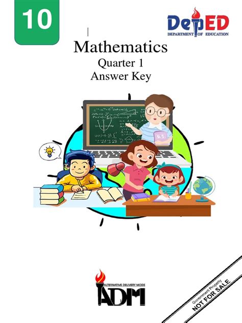 Math 10 Q1 Answer Key Pdf Mathematical Concepts Teaching Mathematics