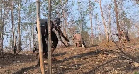 ဆင်ပေါင်ဝဲမြို့နယ် ဓနုံးမြှောင်ဂိတ်မှ ထွက်လာသော စစ်ကောင်စီ တပ်သားများကို ကြားဖြတ် တိုက်ခိုက်မှု