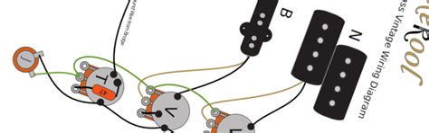 Fender Pj Bass Wiring Diagram And Fitting Instructions Pj Bass