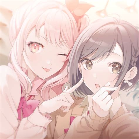 Shinonome Ena And Akiyama Mizuki Project Sekai Drawn By Minori Faddy Danbooru