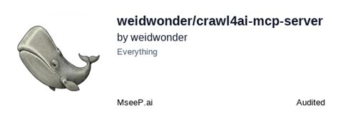 Github Weidwondercrawl4ai Mcp Server 用于提供给本地开发者的 Llm的高效互联网搜索and内容获取的