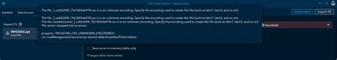 How Do I Import An Xpt File Using Manage Data Import Gui In Sas Viya