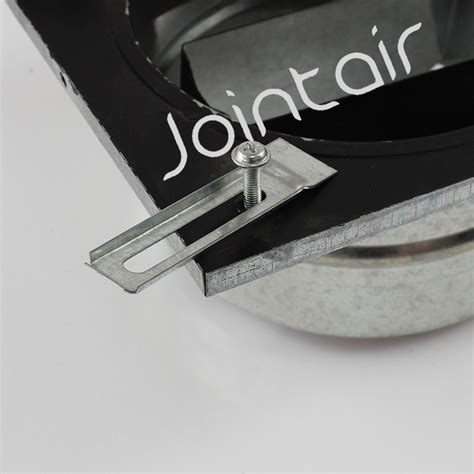 Neck Adaptor With Buttrefly Damper Jointair Air Grilles Ventilation Accessories