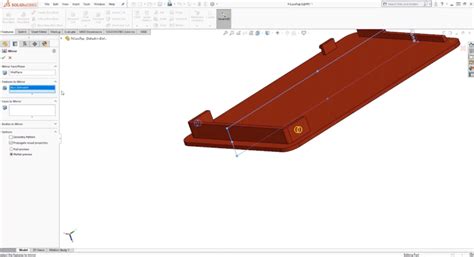 Solidworks Tech Tip Solidworks Mirror Feature Catsolutions