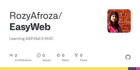 Github Rozyafrozaeasyweb Learning Aspnet 5 Mvc