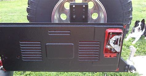 Tailgate Just Pull Hard On The Bottom Of The Latch Cover And It Should