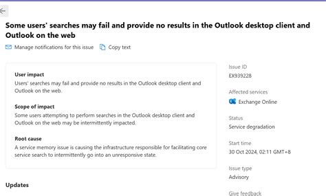 How To Fix Outlook In Office 365 Were Having Trouble Fetching Results From The Server