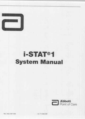 Istat 1 System Manual Free Download Borrow And Streaming Internet Archive