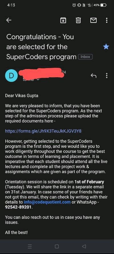 Vikas Gupta On Linkedin Today Is The First Day Of My Internship