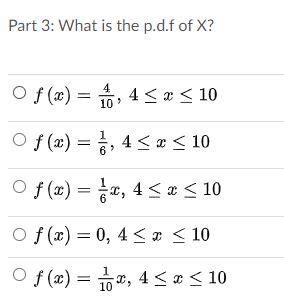 Solved Suppose That You Pick A Number Between 4 And 10 Chegg Com