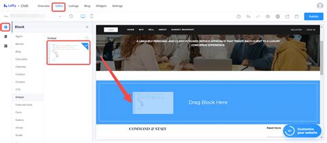 Embed Block Lofty Help Center