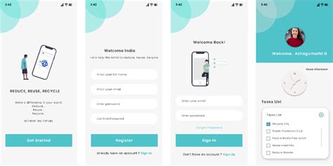 Reduce Reuse Recycle Application Design Figma Community
