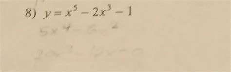 Solved For Each Problem Find Open Intervals Where The