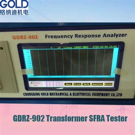 Power Transformer Sweep Frequency Response Analyzer High Quality Power Transformer Sweep