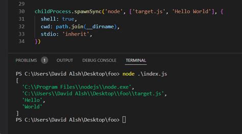 Arguments Given To Spawnspawnsync On Windows Breaks On Spaces Within Quoted Arguments · Issue