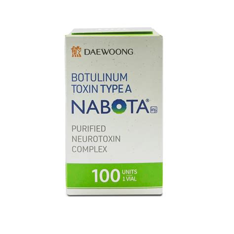 Nabota 100 IU: Korean Botulinum Toxin Type A for Wrinkle Reduction ...