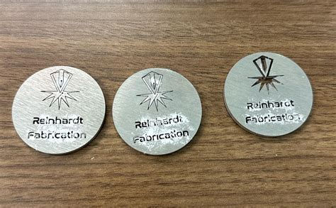 Slag Forming At The Top Of The Part Near The Lettering R Lasercutting