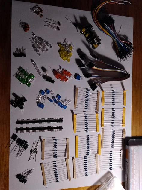 I Bought My First Set Of Electrical Components R ElectricalEngineering