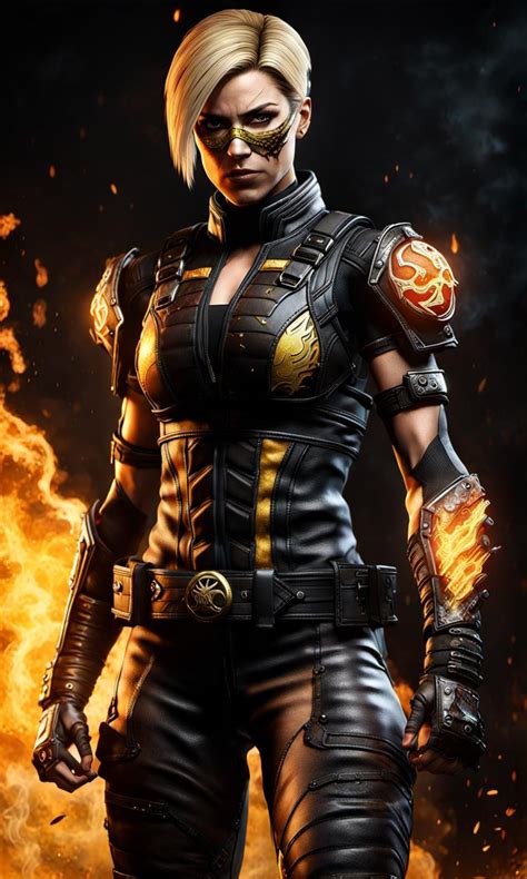 Cassie Cage Mortal Kombat 11 By Homerajai On Deviantart