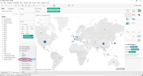 duplicate sheets in tableau 365 data science