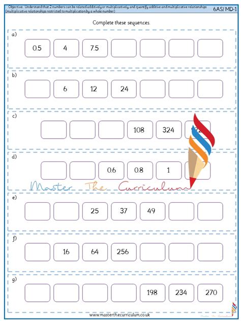 Understand That 2 Numbers Can Be Related Additively Or Multiplicatively And Quantify Additive