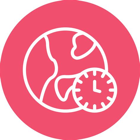 Time Zone Vector Icon Design 22732319 Vector Art At Vecteezy