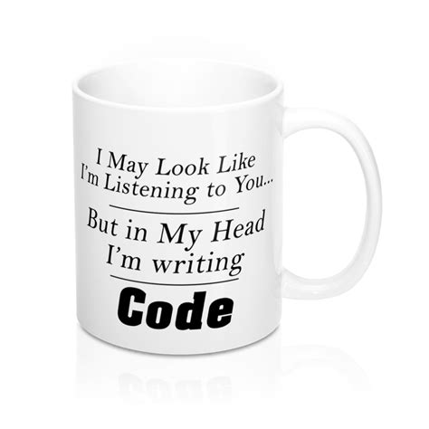 Coding Mug 11oz Funny Meme Ts For Geeks Ts For Techies Etsy