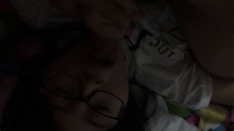 Glasses Girl Eating Eporner