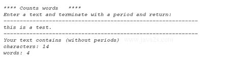 Cpp Count Words And White Space Characters