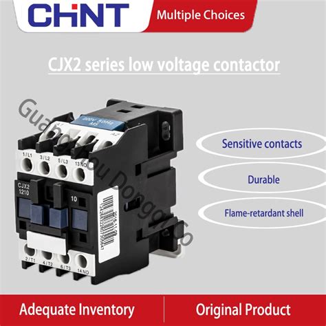 Chnt Chint Cjx2 Series Low Voltage Contactor 220v~ Vicedeal
