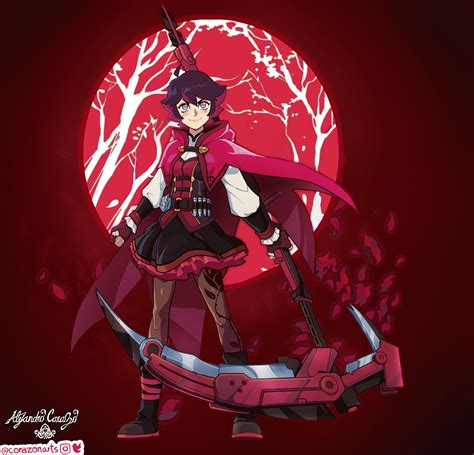 Ruby Rose Redesign By Corazonarts R Fortheloveofrwby