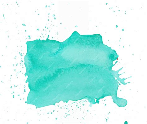 수채화 스플래시 얼룩 배경 프리미엄 벡터