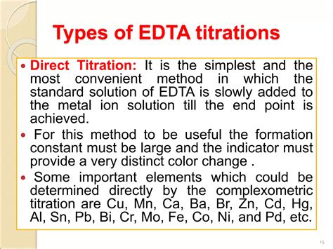 Complexometric Titration Ppt Ppt