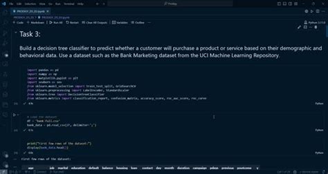 Building A Decision Tree Classifier At Prodigy Infotech Aryan Madhu Posted On The Topic Linkedin