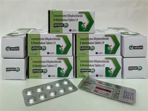 Levosyn P At Rs 11500strip Levocetirizine Tablets In Hyderabad Id