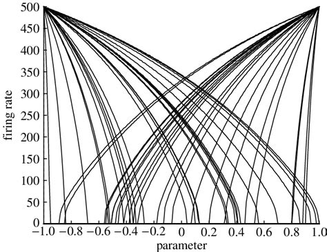 Representation Of A Physical Parameter X Axis By The Spike Firing