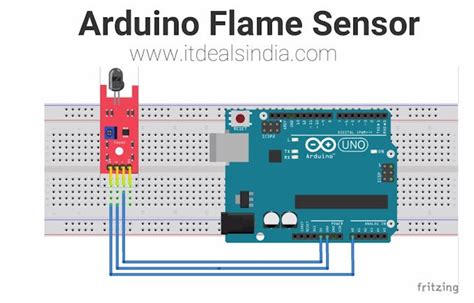 Arduino Flame Sensor Arduino Project Hub