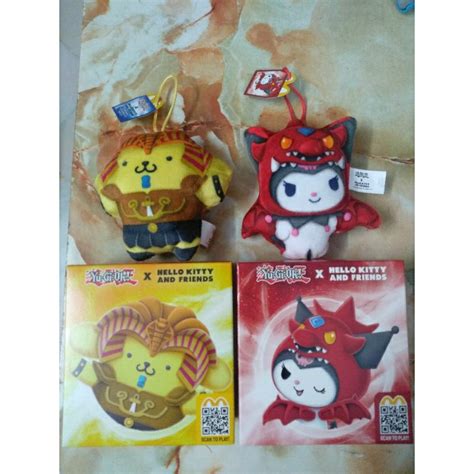 Mcdonald Hello Kitty X Yugioh Slifer Sky Dragon And Exodia Shopee
